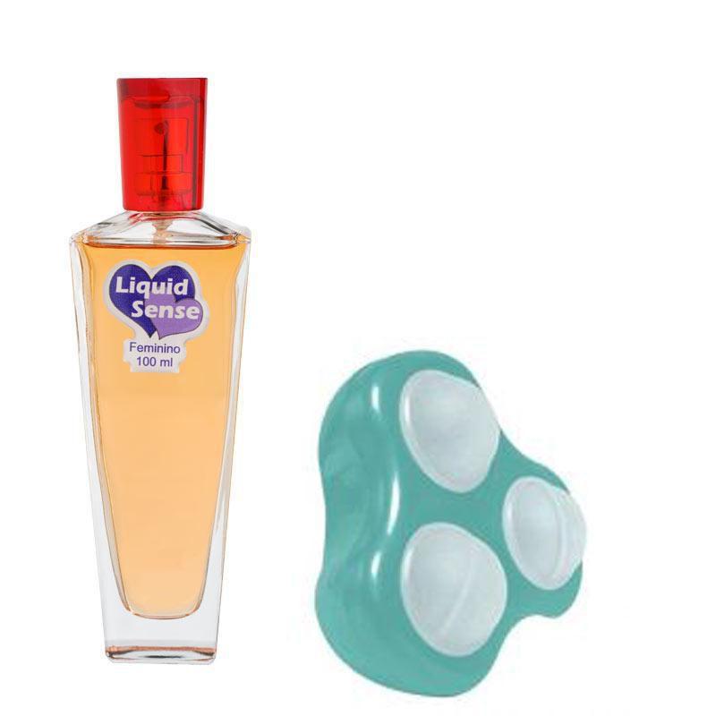 Perfume Liquid Sense 100 Ml As Gotas Mágicas + Massageador Tritoc - Kit ...