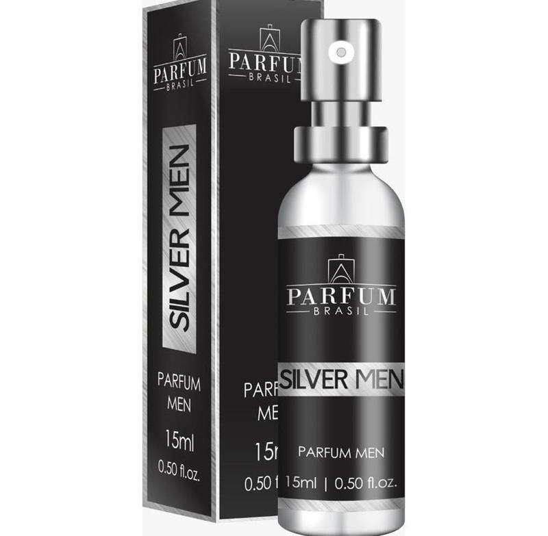 Perfume Masculino SILVER 15ML - Parfum Brasil - Perfume Masculino - Magazine Luiza