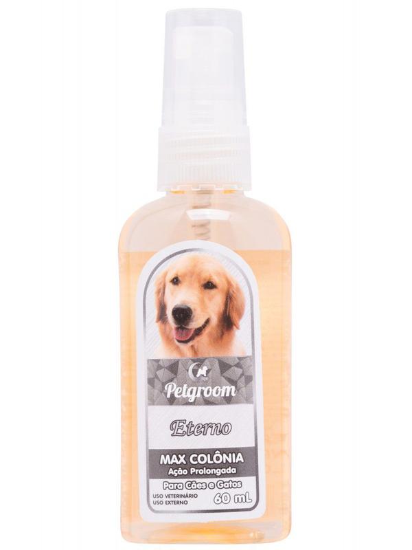 Perfume Max Colônia Eterno Petgroom Essencia Cães Gatos Machos 60ml ...