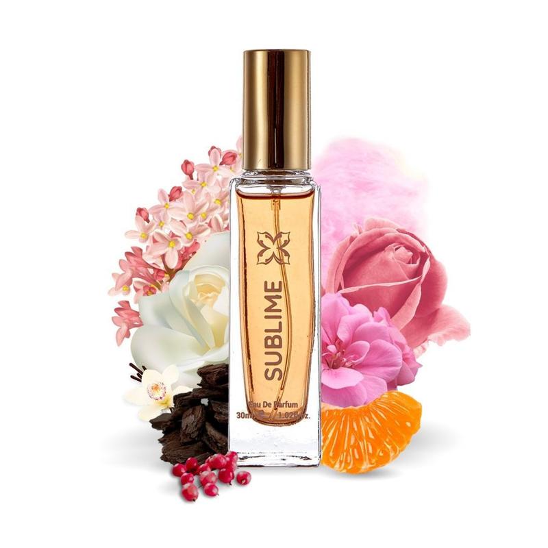 Perfume Sublime 30ml Compacto Pequeno Essenciart Original 24h - Perfume ...