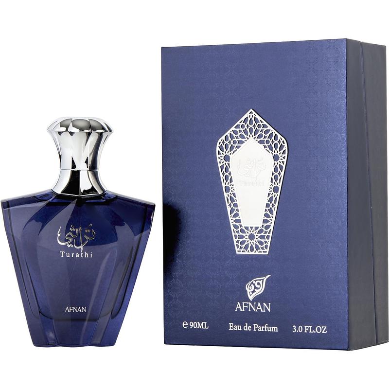 Perfume Turath Azul 3 Oz Eau De Parfum com Essência Orquídea e Âmbar ...