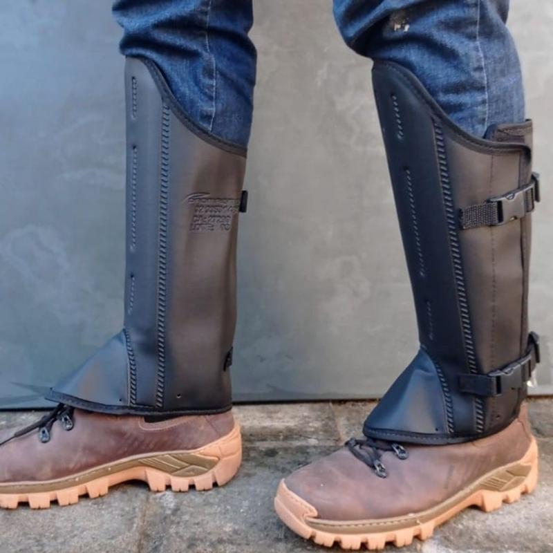 Perneira Caneleira 3 talas Proteção Velcrum e Presilha EPI ...