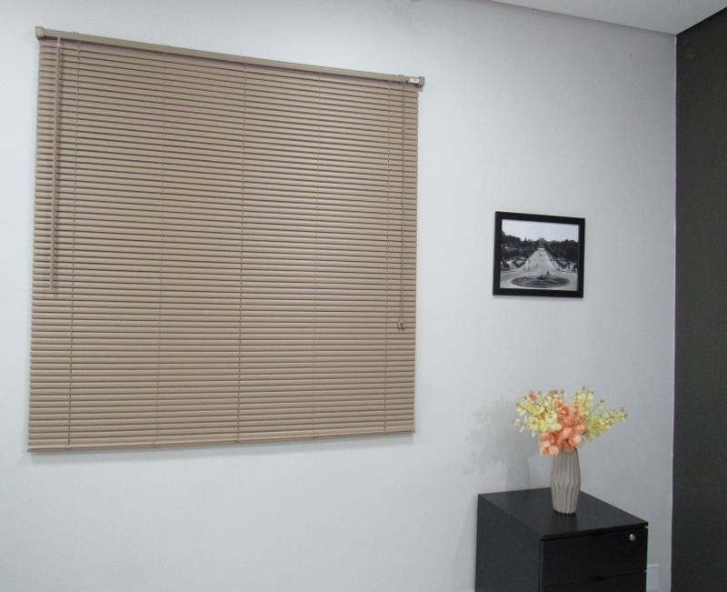 Persiana Horizontal PVC 25mm BLOCK LUXO 80larg x 220alt - Quarto/Sala ...