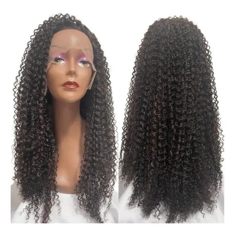 Peruca Front Lace Cacheada Idêntica Ao Humano 70cm Bio Fibra - BBles ...