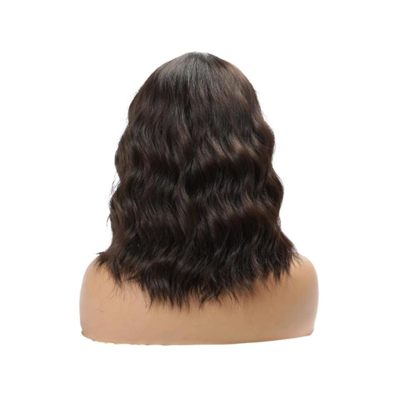 Peruca Ondulada Curta Fibra Orgânica 40cm + Wig Cap - Maya Hair ...