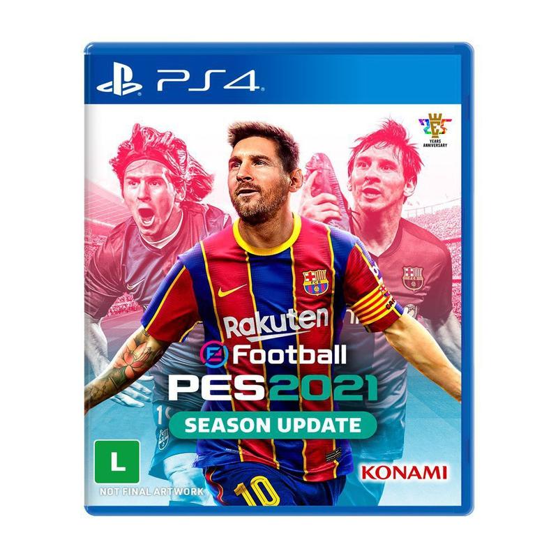 PES 21 - Pro Evolution Soccer - PS4 - Konami - PES - Magazine Luiza