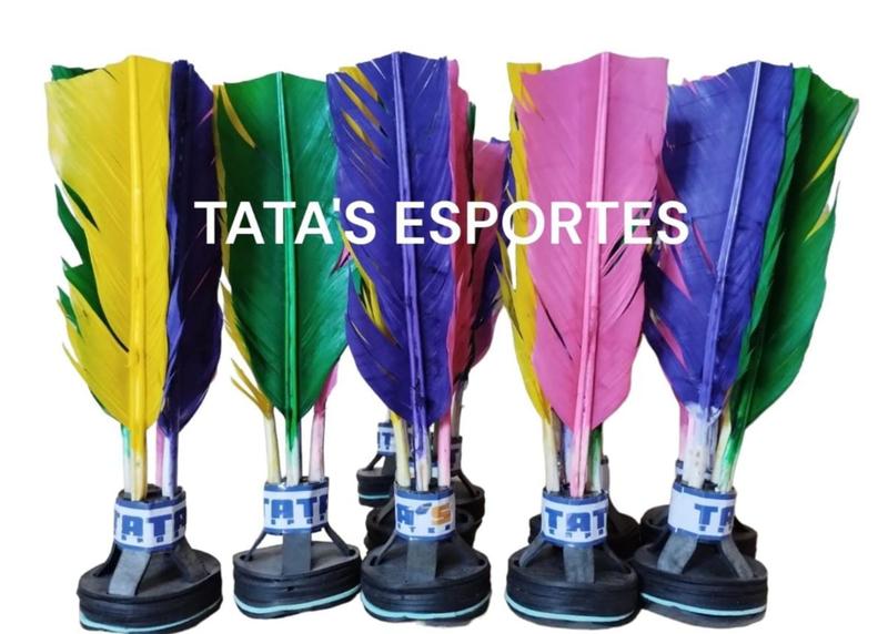 Petecas TATA'S ESPORTES Recreativa Color - Peteca - Magazine Luiza