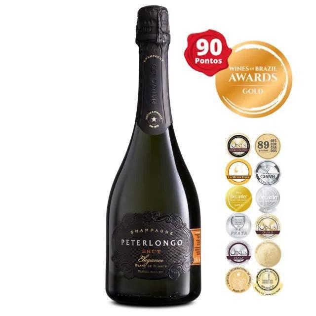 Peterlongo Champagne Elegance Brut 750ml - Espumante / Champagne ...