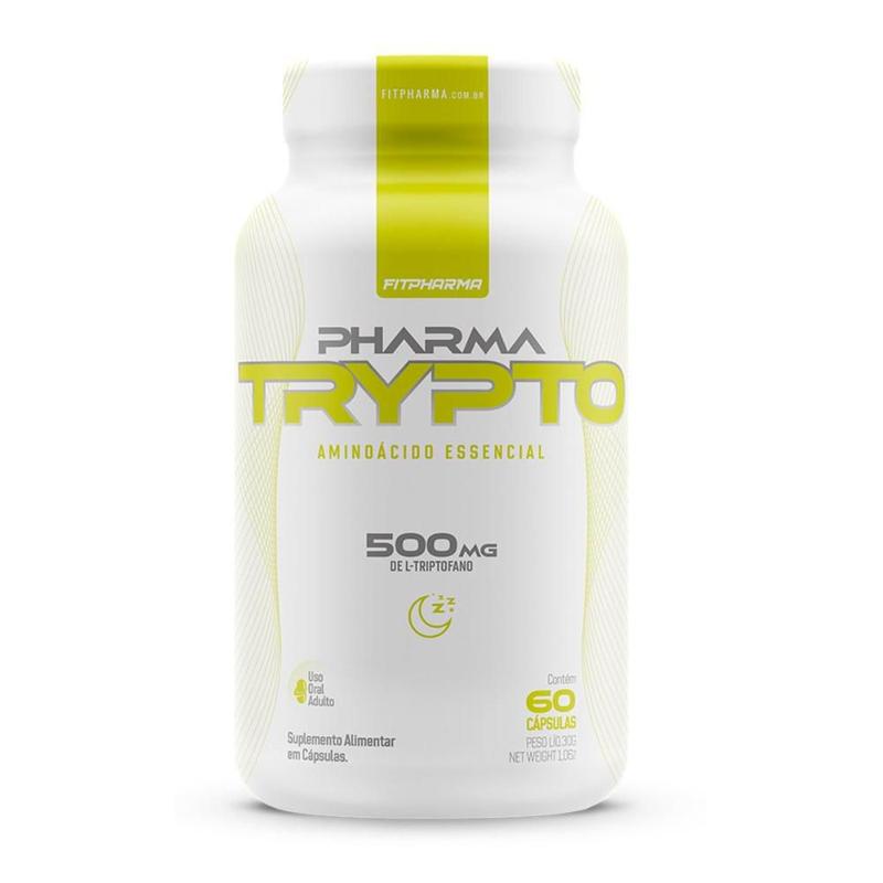 Pharma Trypto Fitpharma - 60 Cápsulas - Fitoterápicos - Magazine Luiza