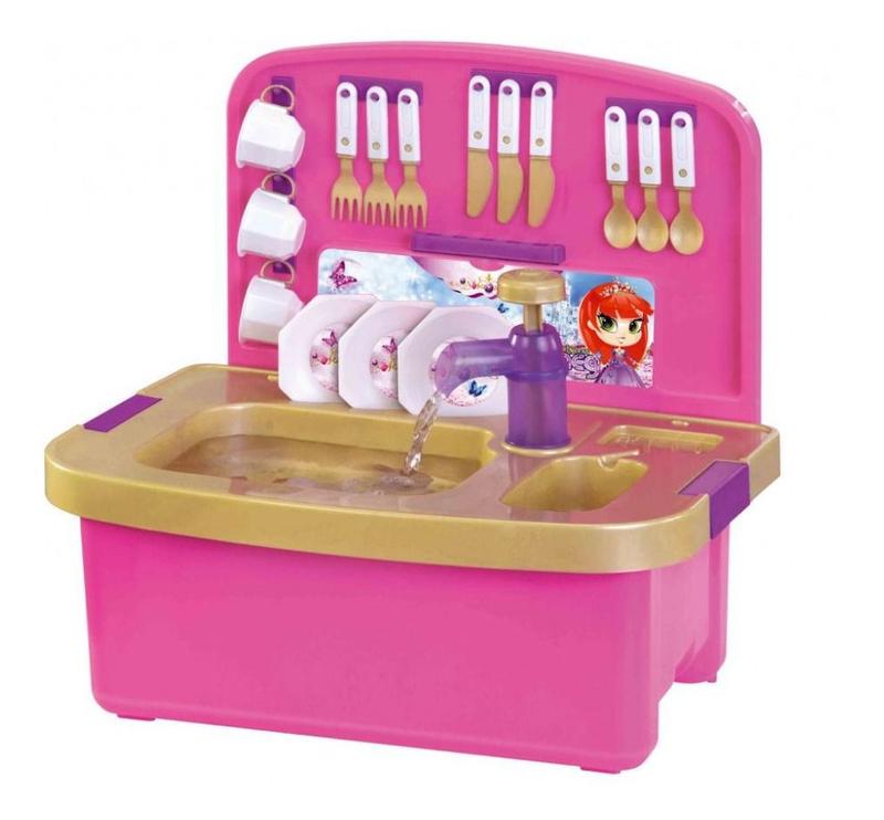 Pia Infantil Princesa Meg - 616 - Magic Toys - Acessórios para Cozinha ...