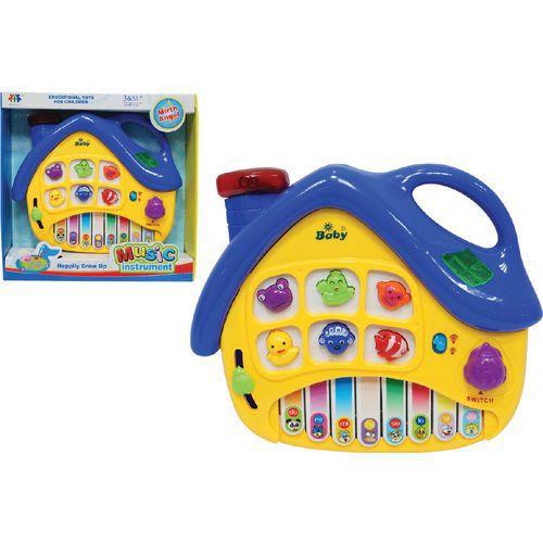 Piano Infantil Teclado Interativo Para Bebes House Pica Pau - Piano ...