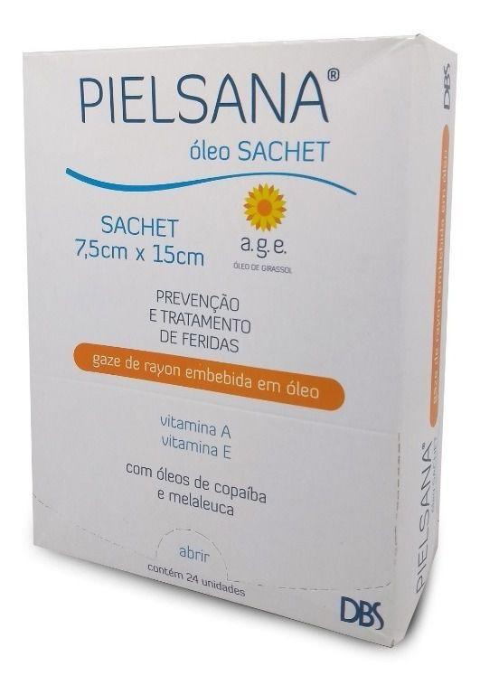 Pielsana Sachet Gaze de Rayon 7,5x15 c/ 5 ml (UNIDADE) - Dbs - Gaze ...