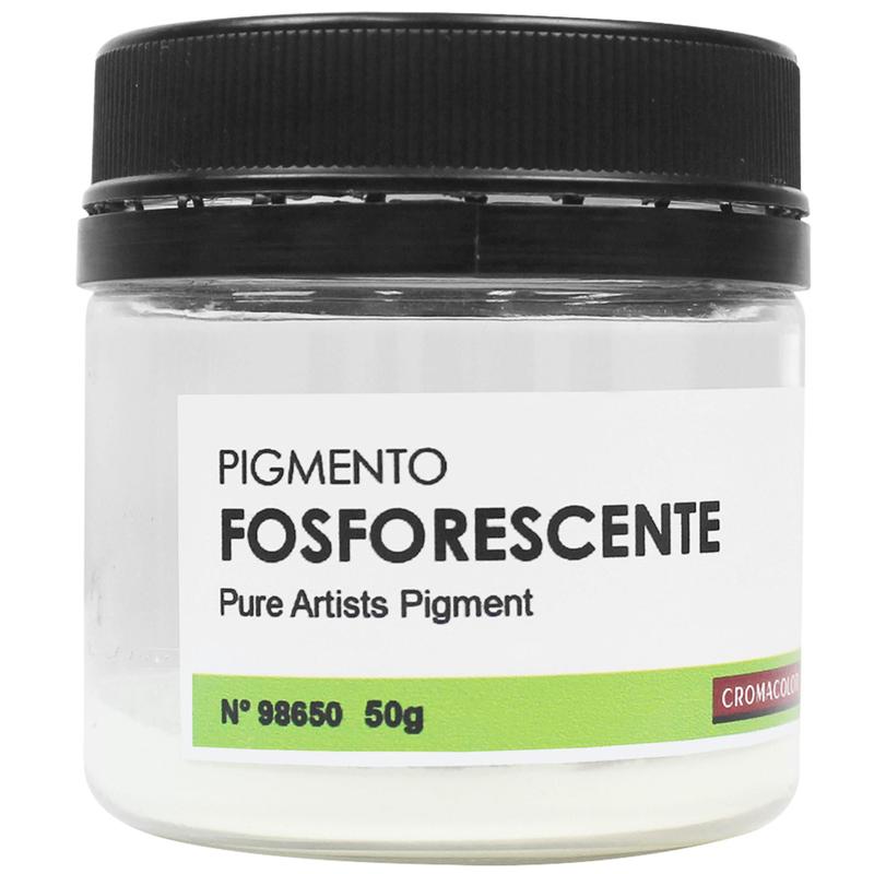 Pigmento Artístico Cromacolor Fosforescente 50g - Tintas para ...