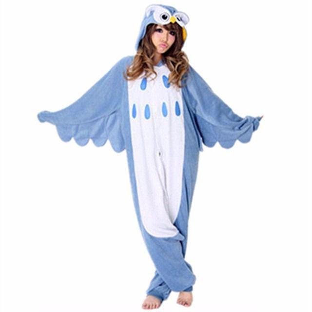Pijama Coruja AD Com Bolso 100% Algodão Antialérgico - Jhonhouse ...