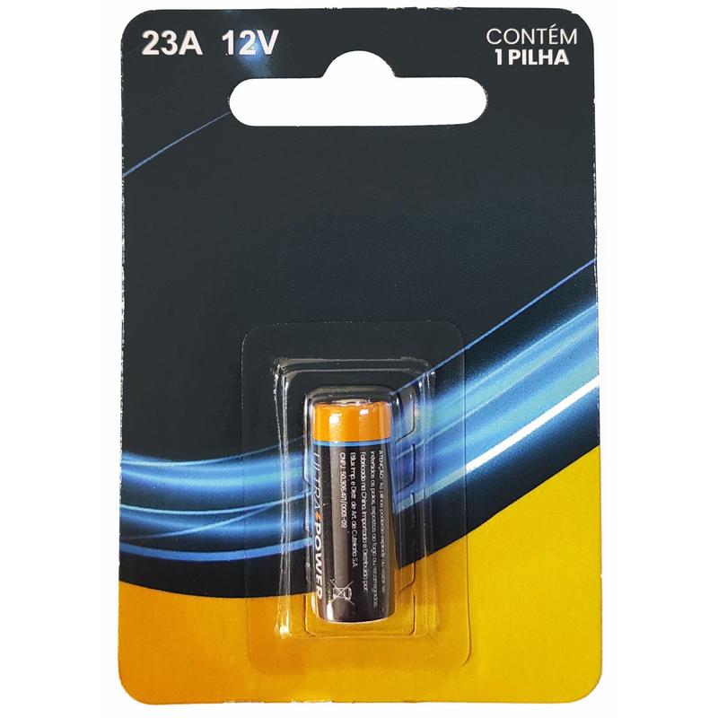Pilha Alcalina 12v 23A Ultra Power P/ Portão Alarme Controle - Homeflex ...