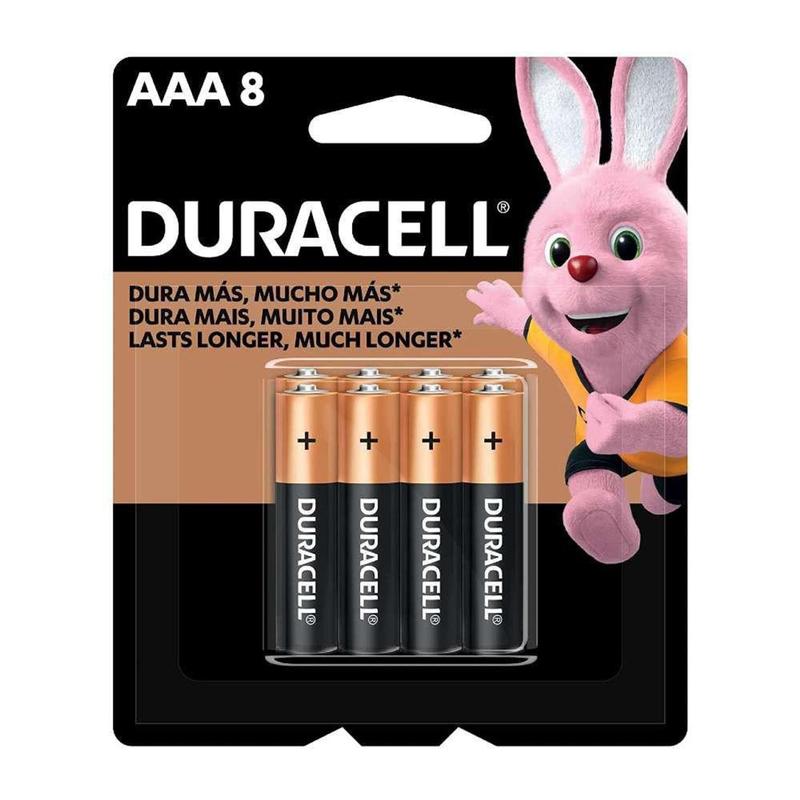 Pilha Alcalina Duracell AAA Cartela Com 8 Unidades - Pilhas - Magazine ...