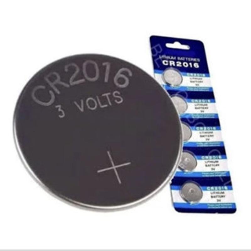 Pilha Bateria Moeda CR2016 LITHIUM 3V - Cartela com 05 unidades - BATERIA MOEDA LITHIUM - Pilhas ...