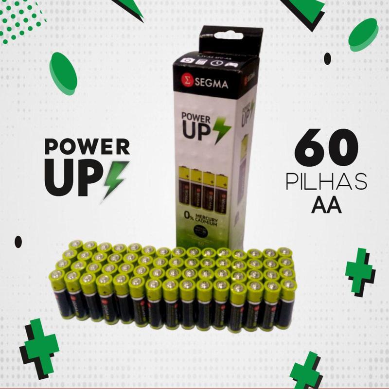 Pilha Caneta Aa Caixa C/ 60 Unidades Durável Revenda Segma - Pilhas ...