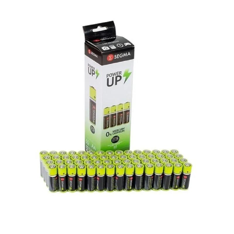 Pilha Caneta Aa Caixa C/ 60 Unidades Durável Segma - Pilhas - Magazine ...