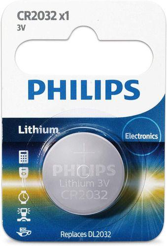 Pilha Moeda Bateria Redonda Cr2032 Botão P/chaves Placas Etc - PHILIPS ...
