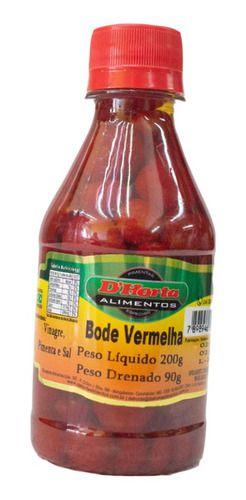 Pimenta Bode Vermelha 200gr - D'Horta - Pimenta - Magazine Luiza