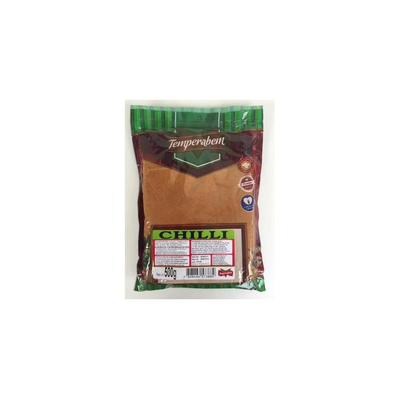 Pimenta Chilli Mexicana Tempero em Pó Temperabem 500g - Empório Juliana ...