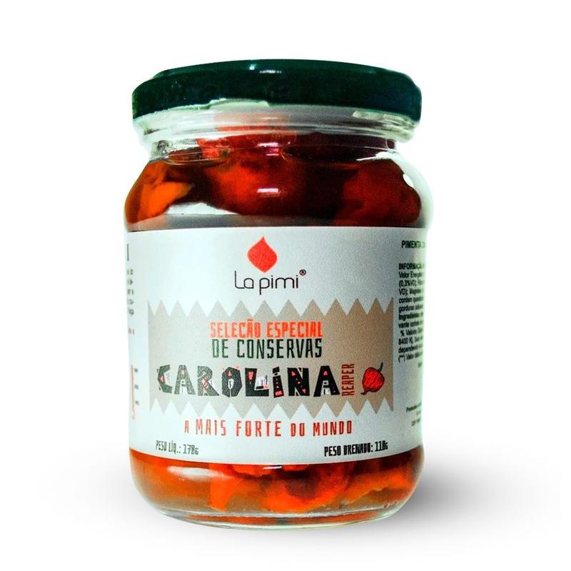 Pimenta La Pimi Carolina Reaper Em Conserva 70g - Pimenta - Magazine Luiza