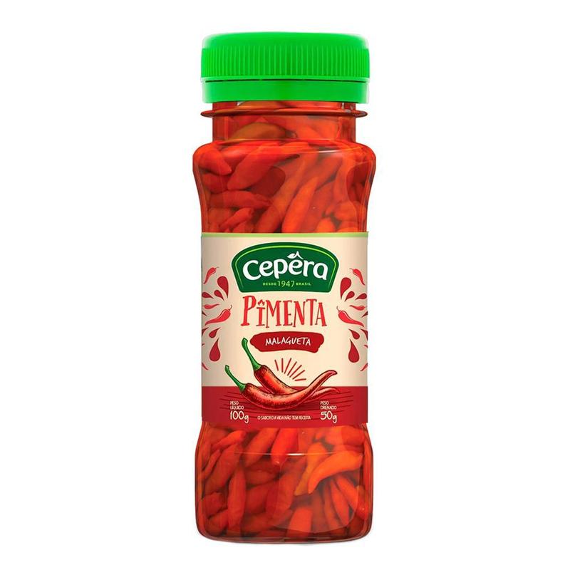 Pimenta Malagueta Vermelha Cepêra 50g - Cepera - Pimenta - Magazine Luiza