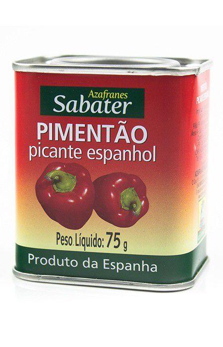 Pimentão Espanhol Sabater Picante-75g - AZAFRANES SABATER - Legumes ...