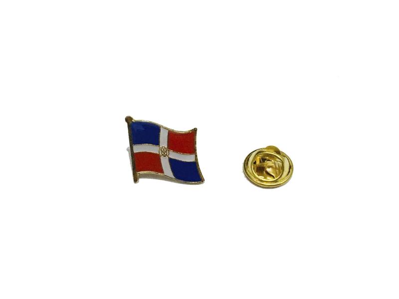 Pin da bandeira da República Dominicana - Mundo Das Bandeiras ...