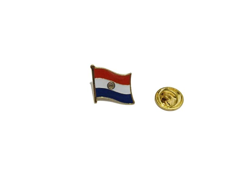 Pin da bandeira do Paraguai - Mundo Das Bandeiras - Broche - Magazine Luiza