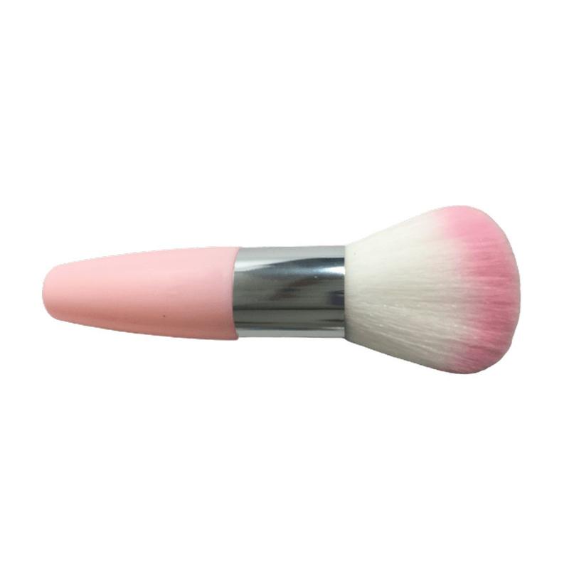 Pincel de Blush em Pó Pequeno Portátil Macio Maquiagem Perfeita ...