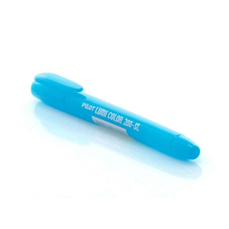 Pincel Marca Texto Azul Lumicolor Pilot - Caneta Marca Texto - Magazine ...