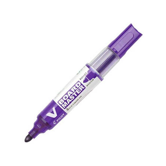 Pincel para Quadro Branco Recarregável Wbma Vbmm-V-Bgbr Violeta Pilot ...