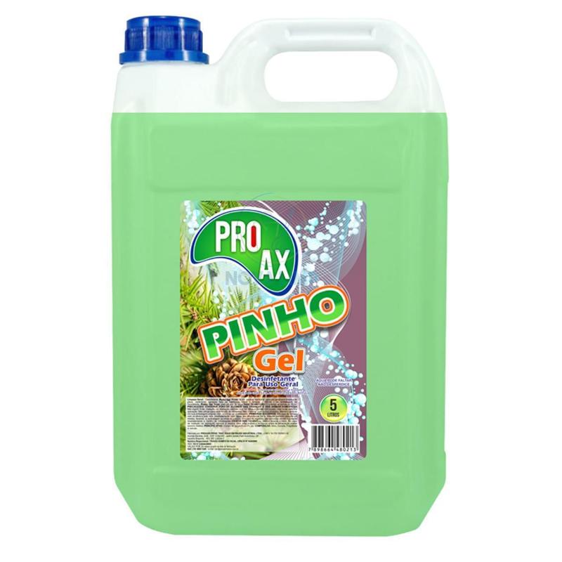 Pinho Gel 5 Litros Limpeza Desinfetante Pet Multiuso Casa - Proax ...