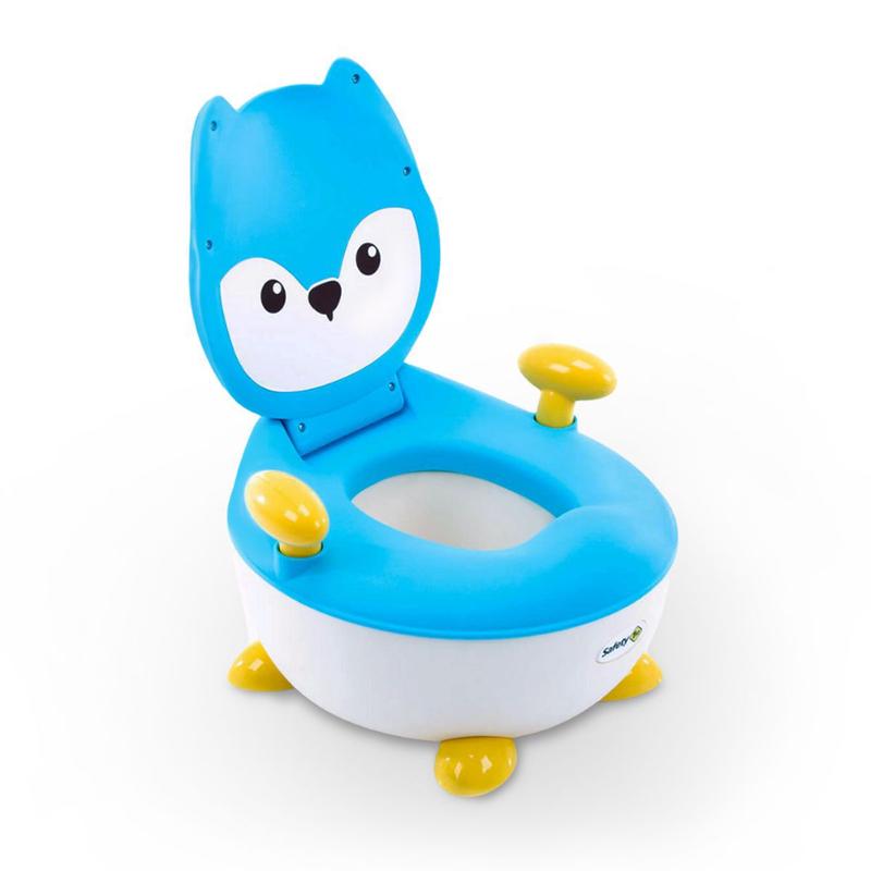 Pinico Privada Infantil Fox Potty Raposa Azul Safety 1st Troninho ...