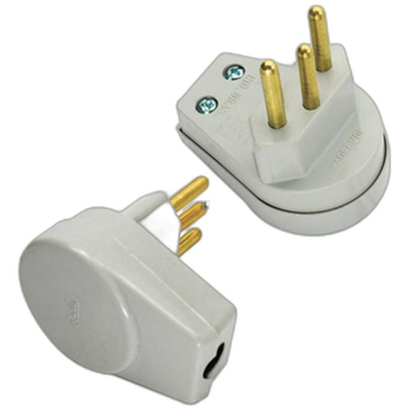 Pino Prensa 2p+t Radial Segur.cz 10a 111 - Cabos e Adaptadores ...