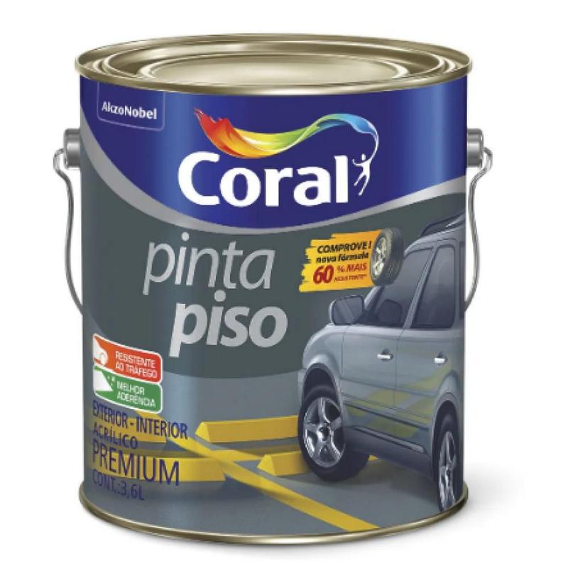 Pinta Piso Concreto 3.6l - CORAL - Pisos - Magazine Luiza