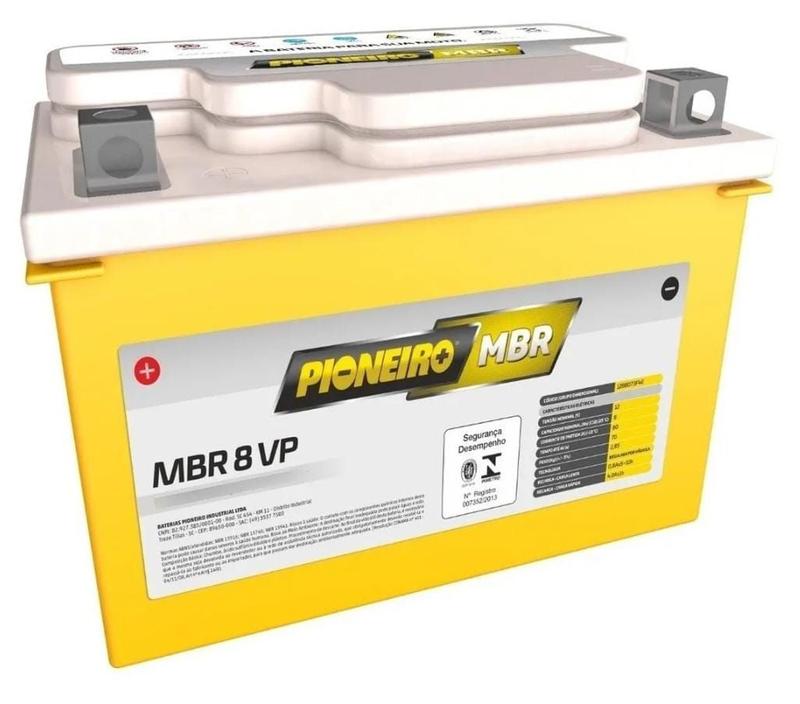 Pioneiro Mbr8-vp P/ Motos cb 500 cbr 600 shadow vt 600 bandit ninja 250 ...