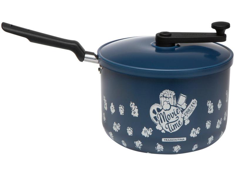 Pipoqueira Tramontina Azul Antiaderente - de Alumínio 3,5L 20cm Loreto ...