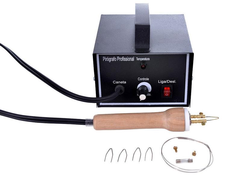 Pirógrafo Profissional 220 V - Center-ti - Pirógrafo - Magazine Luiza