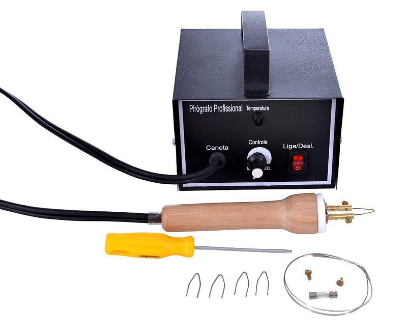 Pirógrafo Profissional PR50 Bi-volt - Center-ti - Pirógrafo - Magazine ...