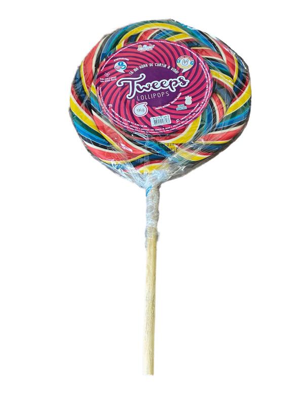 Pirulito Psicodélico Gigante 25cm Super Colorido 1kg - Mor - Pirulito ...