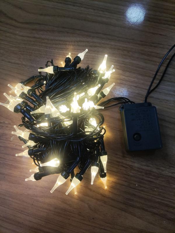 Pisca Pisca 80 Leds 8 Funções 8M Com Controle Fio Verde 127V - GLOBAL ...