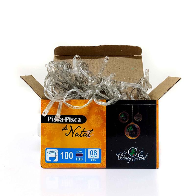 Pisca-Pisca Roxo 100 Leds 9 Metros Rio De Ouro - Pisca Pisca - Magazine ...