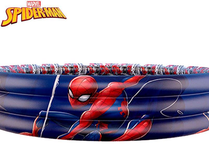 Piscina Inflável 130 Litros Infantil Spiderman - Etilux - Piscina ...