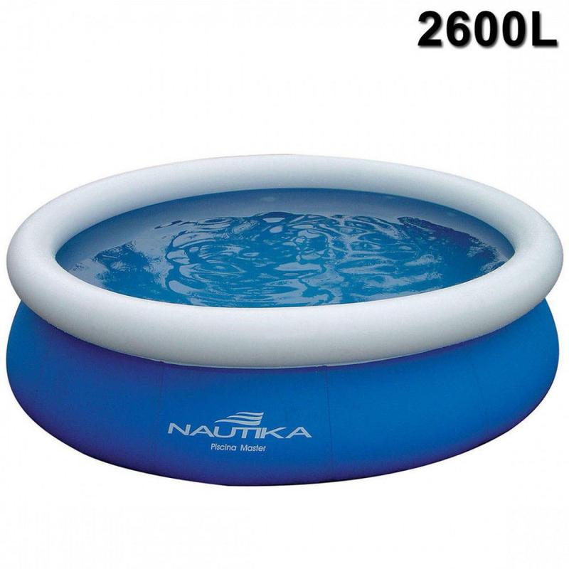 Piscina Inflavel Redonda 2600 Litros 2,38 M Diametro Nautika - Piscina ...