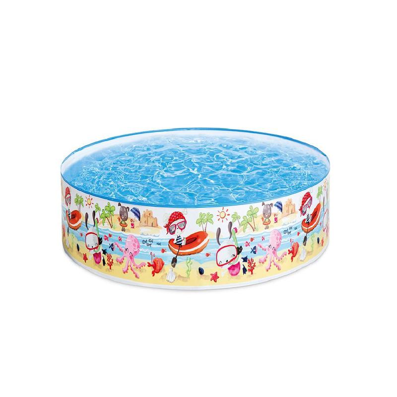 Piscina snapset 443 litros redonda 1,52m x 25cm intex 56451np - Piscina ...