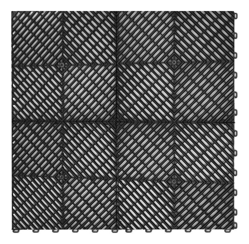 Piso Automotivo Modular 30X30 Cm 50 Un. 4,5 Metros Quadrados - CST ...