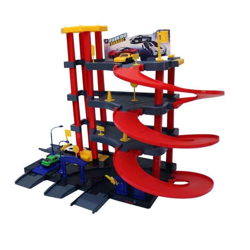 Pista Estacionamento Infantil Com Elevador E Posto Importway - Pistas ...